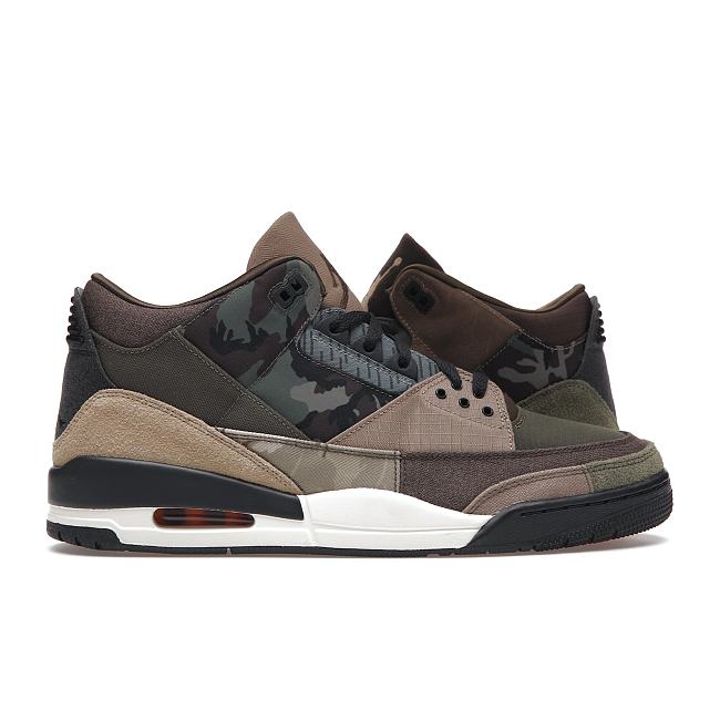 Air Jordan 3 Retro Patchwork Camo - DO1830-200 - KICKHUB